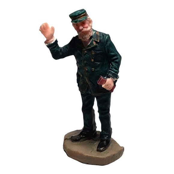 Lemax | Holiday | Lemax Christmas Village Figure Train Engineer ...